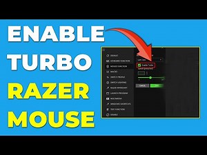 How To Enable Turbo On Razer Mouse (How To Activate Turbo On Razer Mouse)