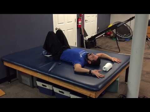 Posture Exercise Level 1 - Supine Wall Angels