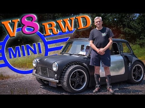 V8 RWD MINI COOPER! - Krash Karl's Tube Chassis, Wide Body, Rear Wheel Drive Mini