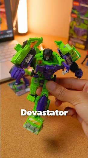 This Transformers Devastator Kit is INSANE! #shorts #transformers #blokees
