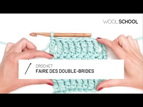 Double bride corchet : Techniques crochet