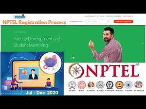 How to fill NPTEL Exam 2020 Registration Form | NPTEL REGISTRATION