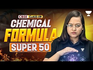 Super 50 Chemical formulas Practice || Class 9 Chemistry || Nikita Ma'am