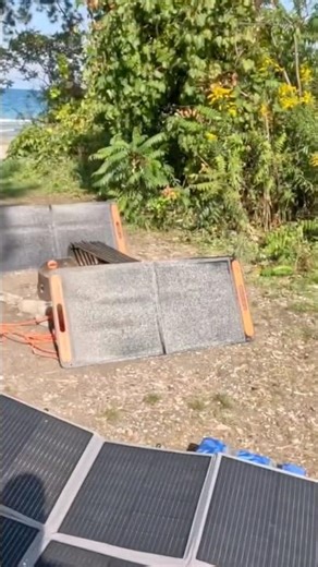 RV Solar Panel Setup. #rvlife #boondocking
