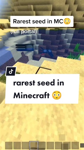 Unlocking the Rarest Minecraft Seed with Full Portal!