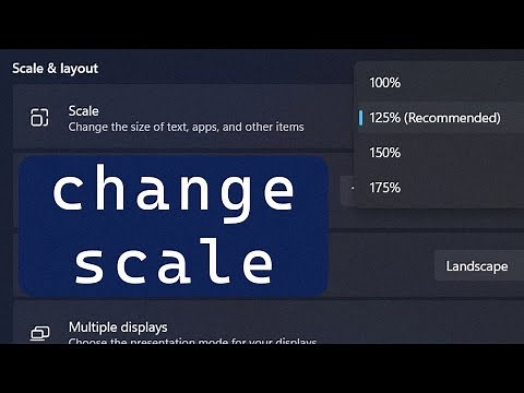 How to Easily Change Display Scaling on Windows 11