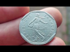 Republique Francaise 2 FRANCS 1981 Coin VALUE + REVIEW