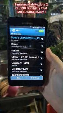 Samsung Galaxy Note 2 CHONG Durability Test FAILED MISERABLY 😱