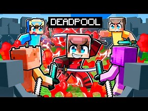 DEADPOOL Speedrunner vs Hunters (Minecraft)