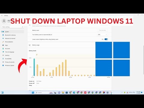 How To Shut Down Laptop Windows 11