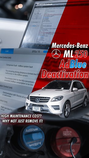67 reactions · 4 comments | Mercedes-Benz ML250 AdBlue Deactivation...