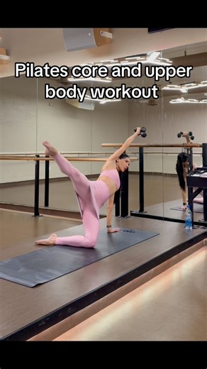 117K views · 1.5K reactions | Full Body Mat workout with a focus on core and upper body. Using weights and a resistance band this series will sculpt tone and build strength! The band adds resistance for glutes and hips  #pilates #pilatesfit #totalbodyworkout #pilatesondemand #SculptAndTone #fitnessjourney #workoutathome #fitnessinspo | Annavansambeck | Facebook