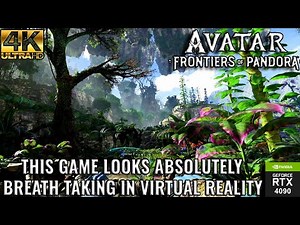 Avatar Frontiers of Pandora Real VR Mod by Luke Ross | Gameplay Test | RTX 4090