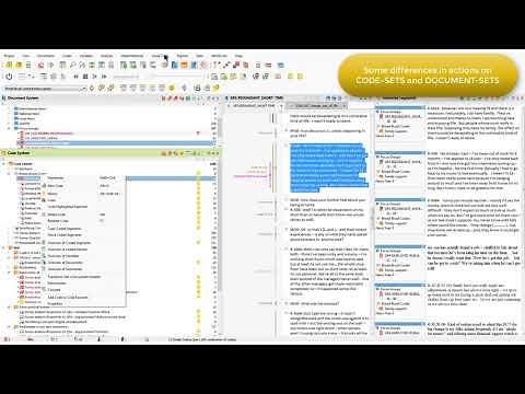 MAXQDA Code sets | Qualitative Data Analysis Services