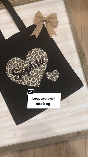 Leopard Print HTV DIY Gift Ideas for Her