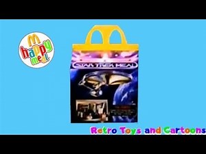Star Trek McDonald's Star Trek Happy Meal Commercial Retro Toys and Cartoons