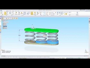 Solid Edge ST8 Adjustable Spring