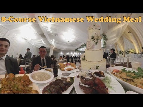 The 8-Course Vietnamese Wedding Meal Experience @ Kim Son Restaurant | Dat & Theresa