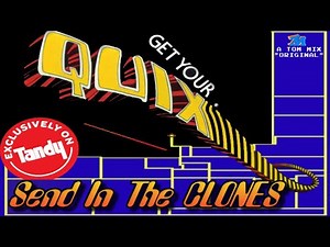 It's QUIX for the TRS-80 CoCo - A TOTALLY ORIGINAL TITLE on the Christmas Edition of The COCO SHOW!