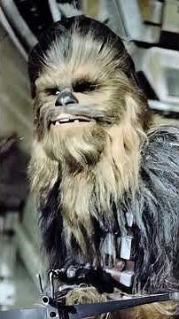 When Chewbacca Spoke English on Set