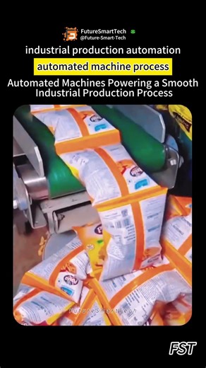 Automated Machines Powering a Smooth Industrial Production Process