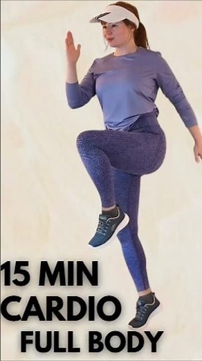 15 Minute Jump Cardio 🔥 Full Body Energy Boost #15minuteworkout #CardioAtHome #FullBodyCardio