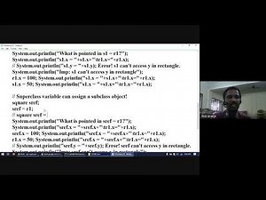 Java Unit I Session #18 super, multilevel inheritance, overriding in Java - Examples