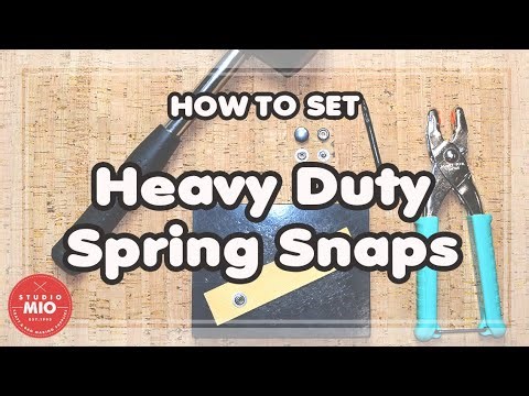 Attach Spring Snaps (with Multi-Pliers). Quick and Simple!
