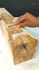 How To Stabilize Wood Crack #woodworking #tips #tricks #crafts #repair #handyman #Join #maker #asmrsounds #gsdiymaker | GS DIY MAKER