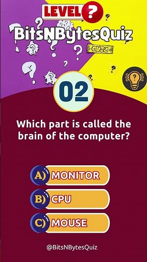Can You Guess the Brain of the Computer? 💻 | Computer Quiz Challenge