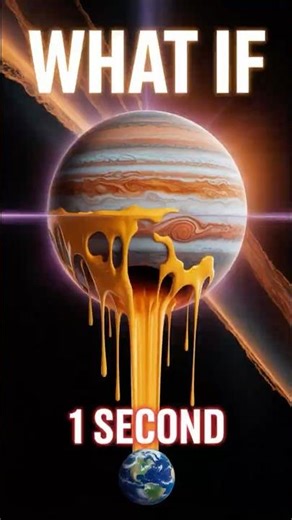 What If A Black Hole Hit Jupiter? (8 Minutes To Vaporize) #shorts