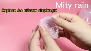 Flange Insert 13/15/17/19/21mm 5pcs, Compatible with Momcozy S9/S9 pro/S12/S12 pro, Including Duckbill Valve&Silicone Diaphragm for Wearable Breast Pump, Reduce Nipple Tunnel Down to Correct Size