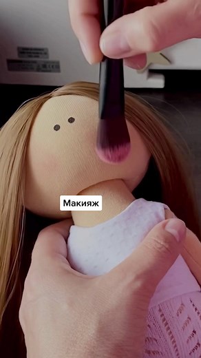 Doll Makeup Tutorial: Applying Blush and Styling Hair