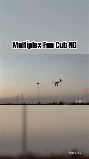 Multiplex Fun Cub NG Landing #multiplex #rcplane #butterlanding