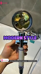 360 Degrees Rotating High Pressure Fan Shower Heads In just Rs 1199 with 10 Days Money Back Guarantee for Customer Satisfaction. Powerful jet water mode, fan turbocharged water flow, which can help you clean up the soap bubbles and hair remaining in a few seconds. It's also an excellent choice for pet showers. And all of this can be achieved with just one button. Something amazing is seen as the patterns that the showerhead is making is just truly something of artwork as the pattern that it is f
