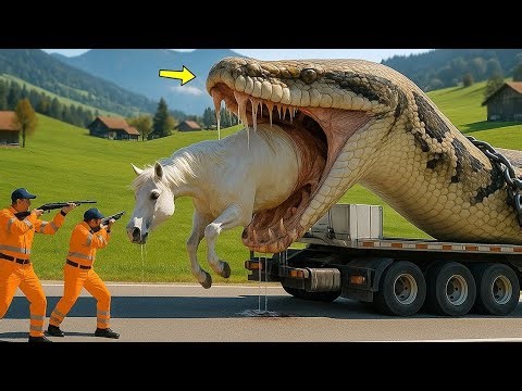 Brave Heroes Saves Autistic Horse from Giant Python Deadly Coils