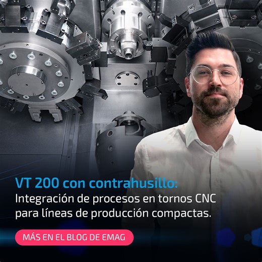 ¿Cómo se pueden combinar varias operaciones de torneado en una sola máquina sin comprometer la seguridad del proceso y el tiempo ciclo? En nuestra última publicación en el blog de EMAG mostramos… | EMAG Group