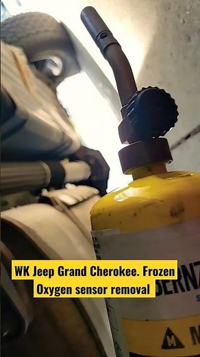 Jeep Grand Cherokee Frozen Oxygen sensor removal #grandcherokee