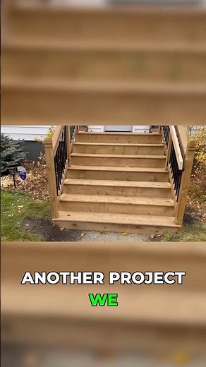 Building Wooden Stairs From Start to Finish #diytips #construction