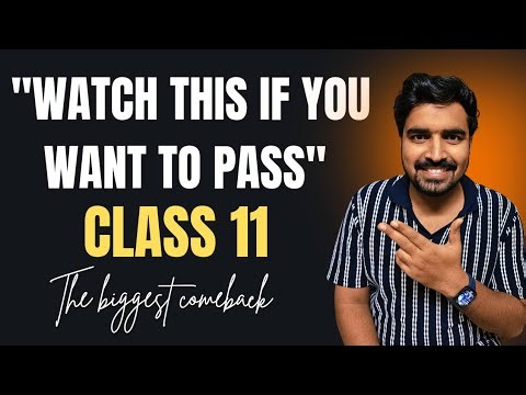 THESE 5 MINUTES CAN SAVE YOUR CLASS 11🔥 A RAW , REAL TALK FOR EVERY STUDENT 🙏🏻