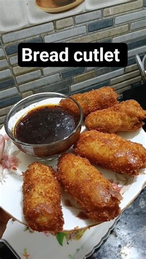 Bread cutlet !!#recipe #indiancuisine #viral #food #cooking
