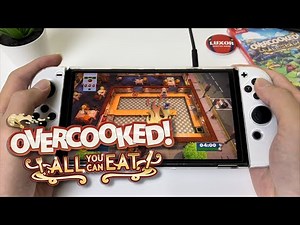 Overcooked All You Can Eat Nintendo Switch OLED Handheld Gameplay
