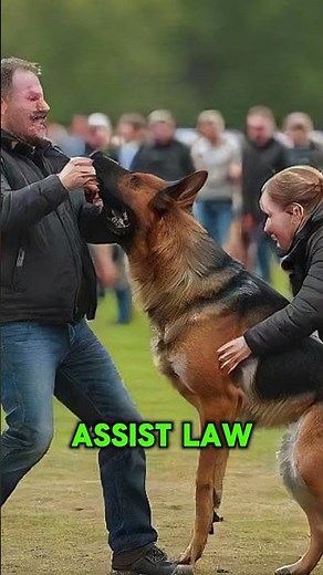 German Shepard Police Dogs 🐕