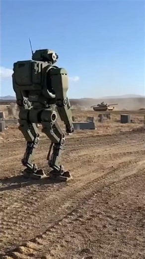 Autonomous Combat Robot Destroys Tank | Future Battlefield Tech