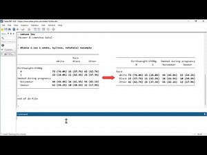 Tables Builder in Stata, part 3: How to transpose or split a table