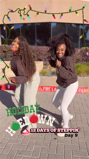 @saddleupsundaze on Instagram: "Day 9 of our 12 Days of Steppin’ Assignment: take an existing line dance steps but put it to Christmas music 💃🏿🎄🤩 Mashup - Fantasia “What Christmas means to me” with “push it out” line dance — DC: @_kountrysmoothsteppaz_ Dec 14 → Holiday Hoedown → don’t miss it! Christmas vibes all around! Tickets and full event details in bio ⬆️⬆️⬆️ #12daysofsteppin #christmaslinedance #dance #holidayhoedown saddleupsundaze"