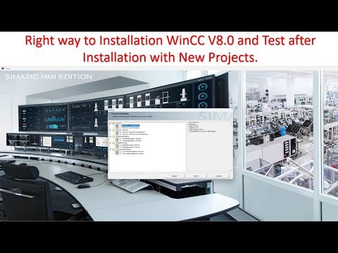 WinCC Installation in PC #wincc #scada #siemensplc #hmi