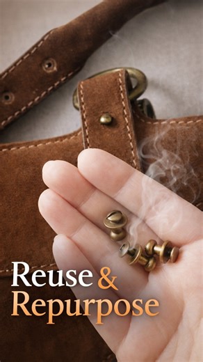 Reuse & repurpose: Recovering small parts for new creative projects