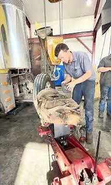 Eaton transmission with PTO adapter! Blevinsdiesel.com #mechanic #dieselmechanic #madeinusa