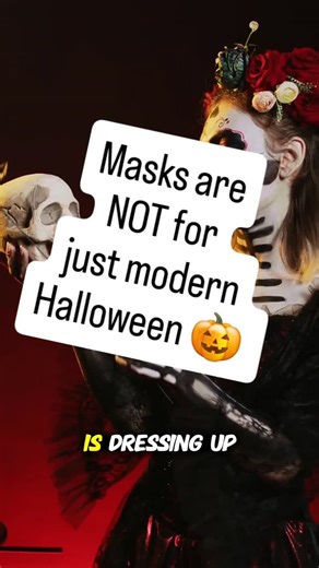 Why do we wear masks on Halloween? 🎭🌕 It’s not just a modern costume trend—it’s a practice with roots that reach deep into the past. The earliest written records come from 16th-century Scotland, where people went “guising”—wearing masks and disguises while visiting houses in exchange for food or treats. Sound familiar? That’s the origin of trick-or-treating. 🍬🔥 But the tradition is even older than that. Across ancient Europe (and the world), people wore masks in ancestral and seasonal ritual
